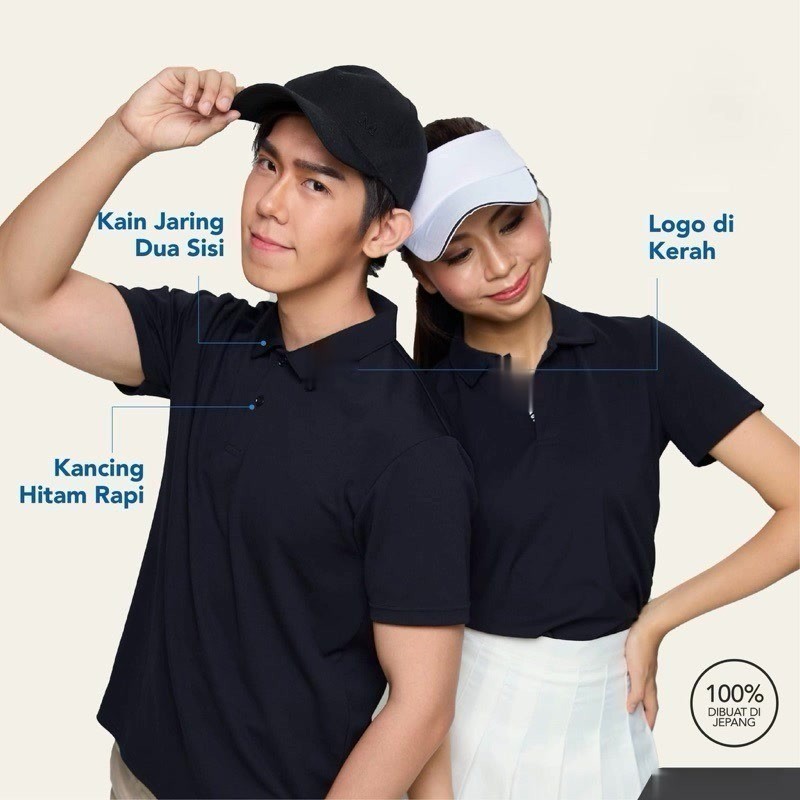 Aulora Polo Shirt with KODENSHI Fibre (ReadyStock) | Shopee Malaysia