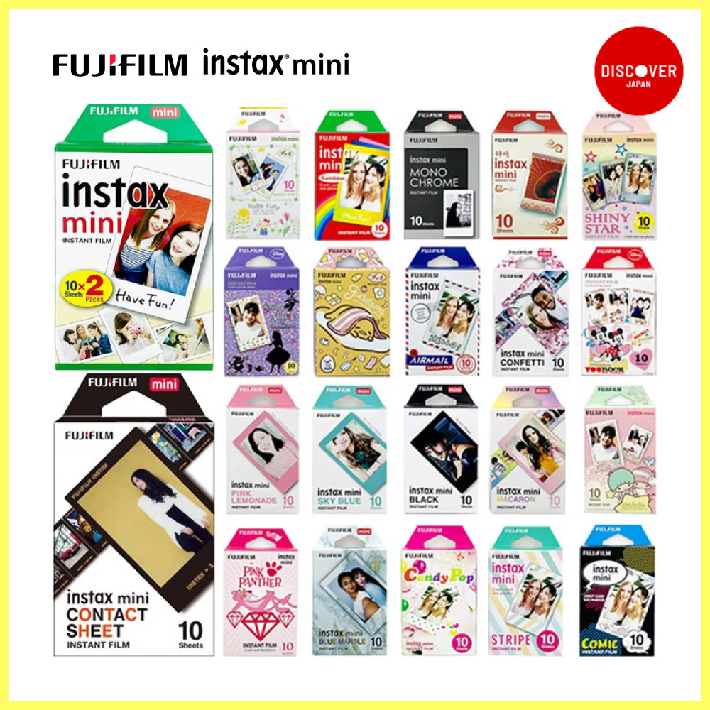 [ From Japan ] FUJIFILM Instax Mini Film Collection | Shopee Malaysia