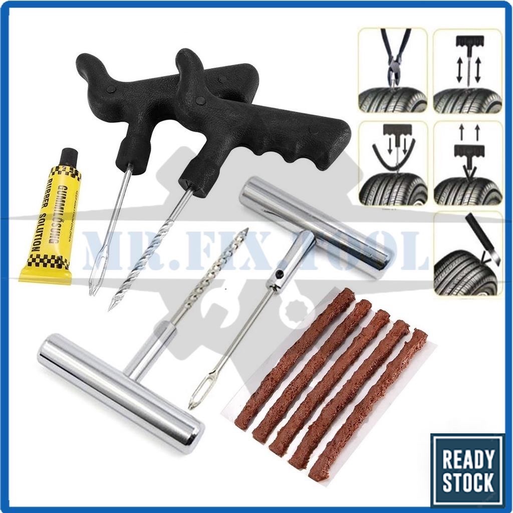Car Motorcycle Tire Tyre Repair Tool Puncture Patching Self Vulcanizing ...