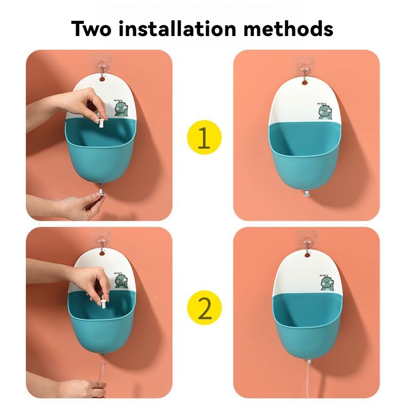 Children's urinal wall mounted boy standing baby urinating portable ...