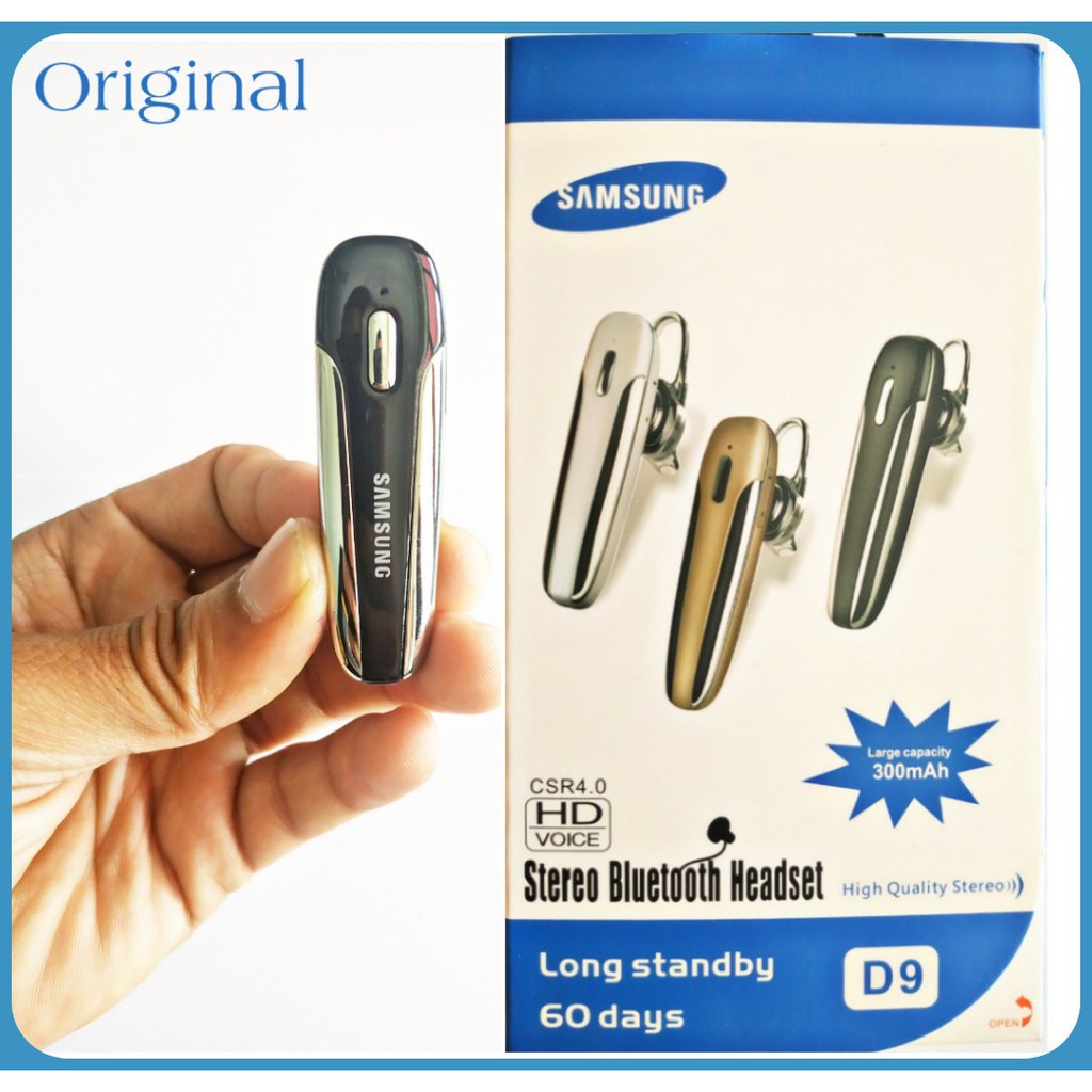 Samsung D9 original waterproof bluetooth headset.(Ready Stock) | Shopee ...