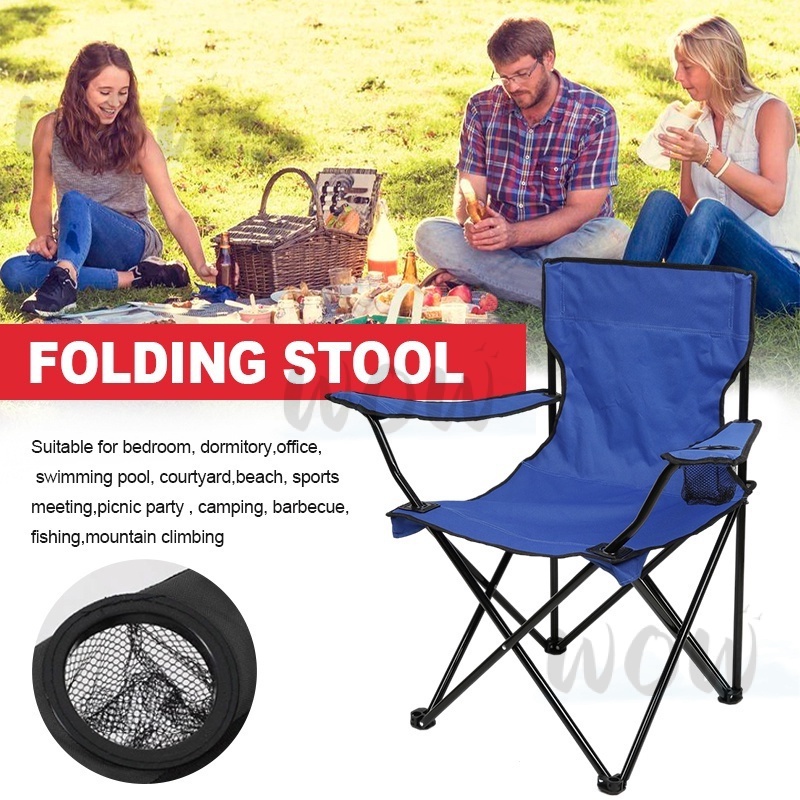 VeGue Camping chair outdoor portable chair foldable hiking chair beach ...