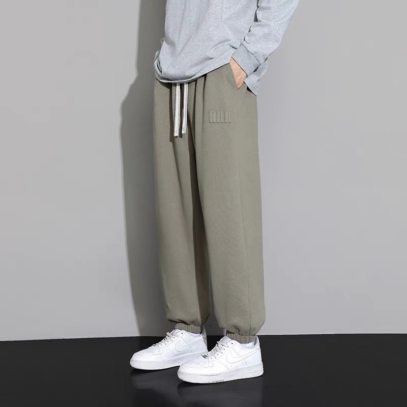 【4Color/M-5XL】Jogger Pants Men Plus Size 3D Letter Logo Casual Sport Running Sweatpants Man ...