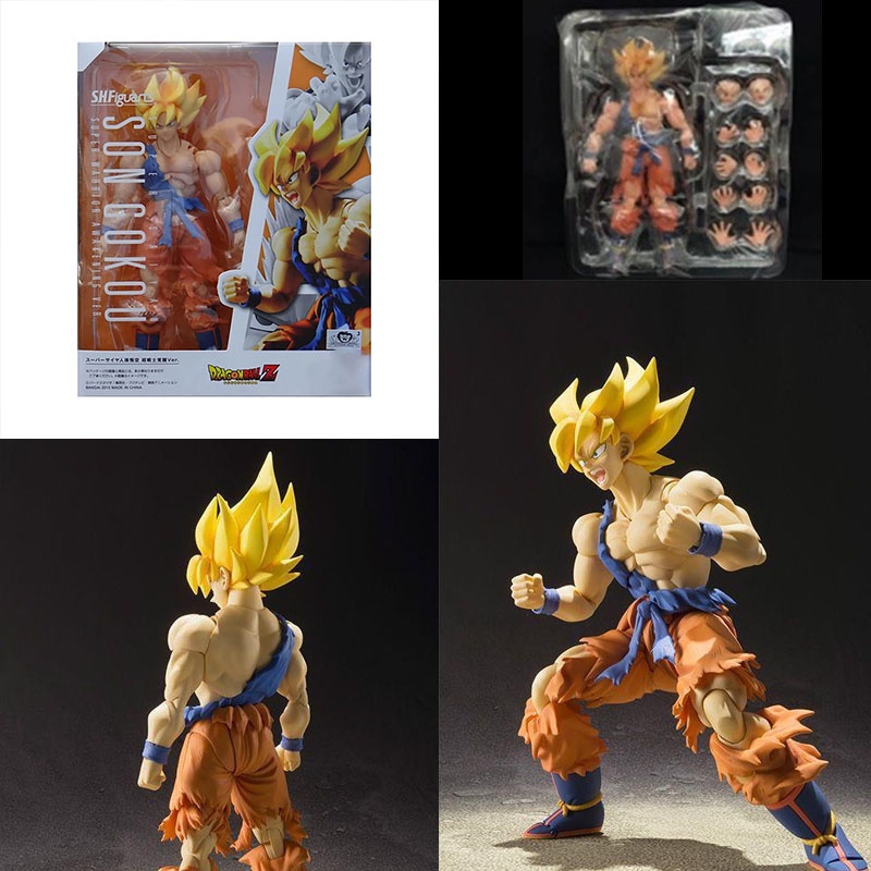 SHF Dragon Ball Z Son Goku Gohan Gogeta Vegetto Krillin Bulma Kame ...