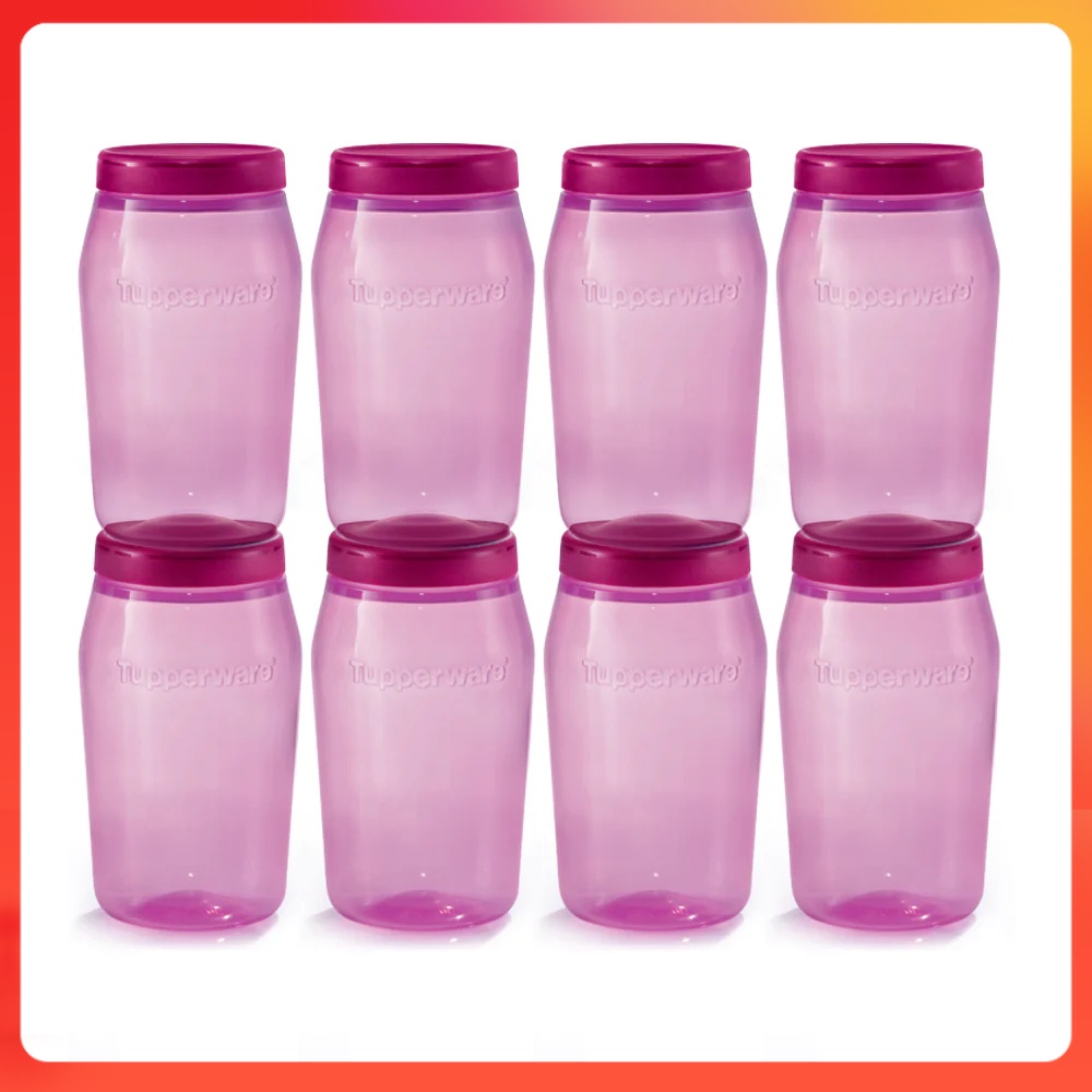 Tupperware 825ml Universal Jar Maroon Purple Virtually Unbreakable New ...