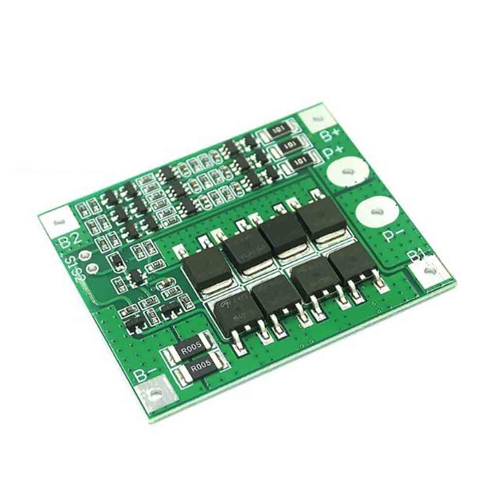 3S 25A 18650 BMS PCM Battery Protection Board BMS PCM With Balance For ...