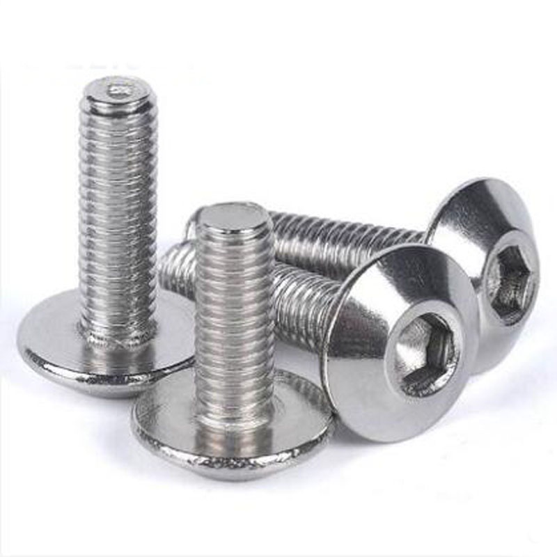M6 M8 M10 304 Stainless Steel Big Umbrella Head Hexagon Socket Screw ...