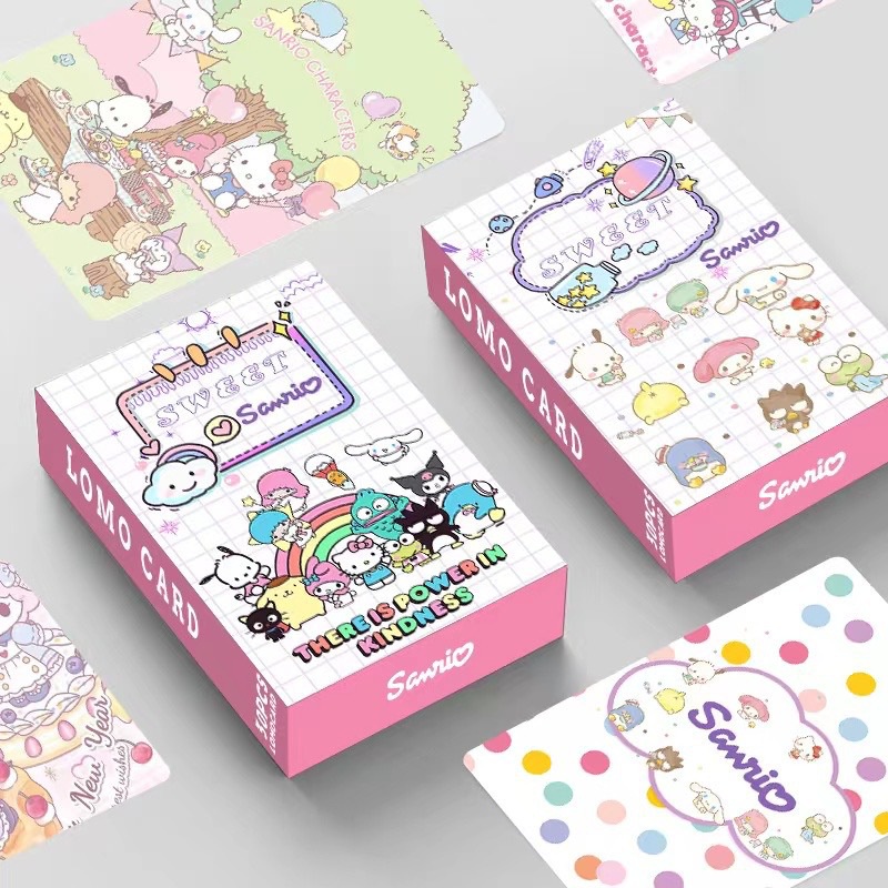 Sanrio Lomo Card Double-sided Color Printing Photocard 30pcs/box ...
