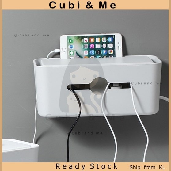 C&M Cable Management Storage Box Wire Storage Pack Cable Organizer Box ...