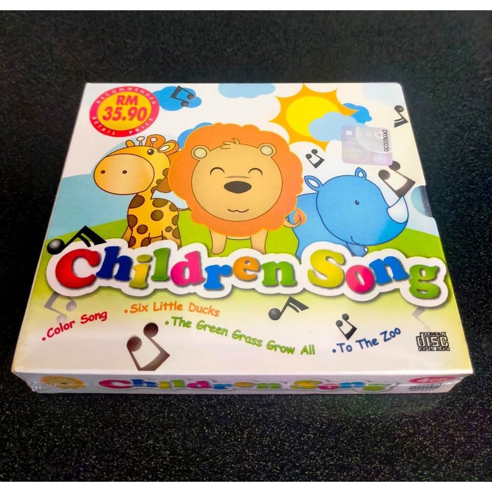 100 English Children Songs Nursery Rhymes 4CD Hokey Pokey Looby Loo ...