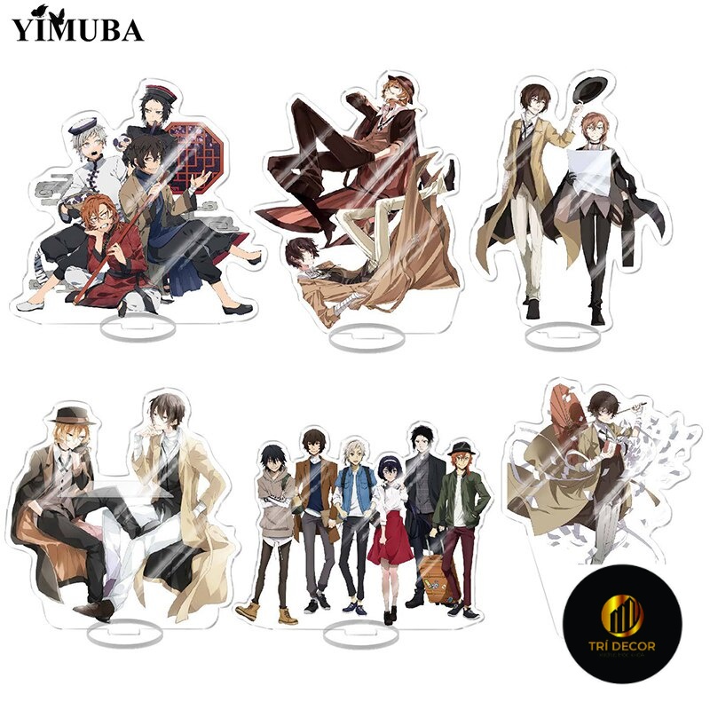 Standee model Bungo Stray Dogs Dazai Osamu Nakahara Chuuya tabletop ...