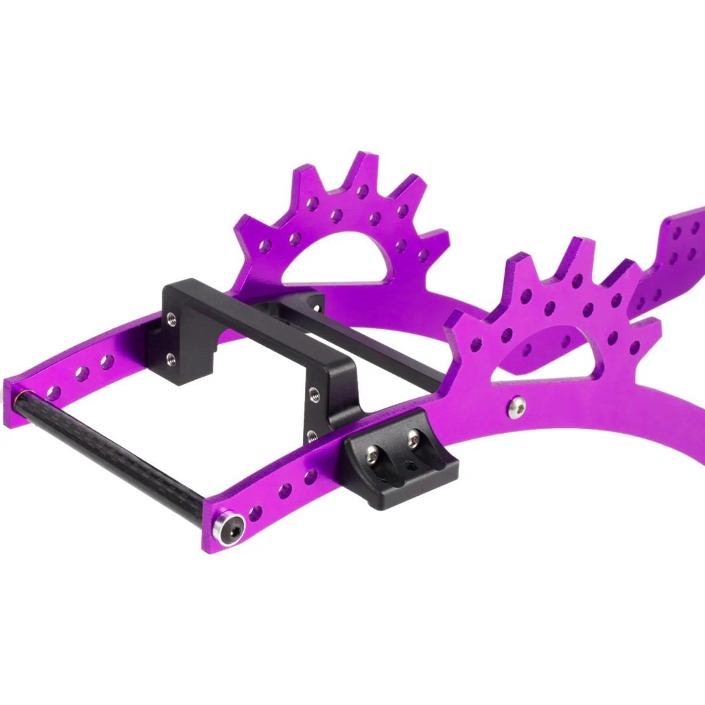 Aluminum Alloy LCG Chassis Kit Frame Rails Metal Girders CMS Servo ...