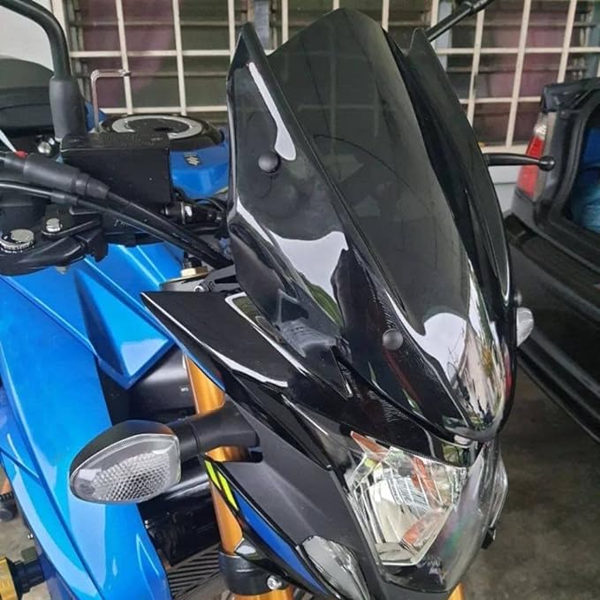 Motorcycle Windshield GSX-S750 Windscreen Front Fairing Wind Shield ...