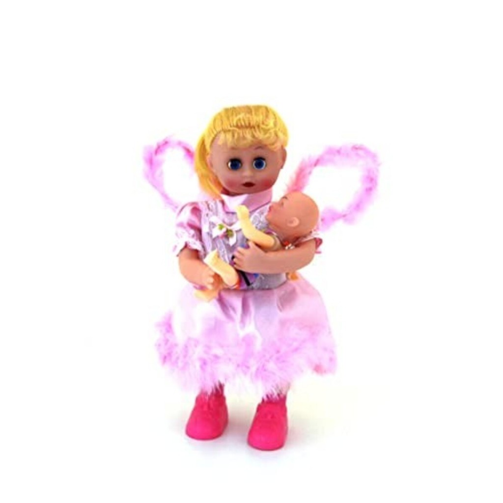 Simulation Swing Baby Angel Baby Doll Toy for Children with Light and ...