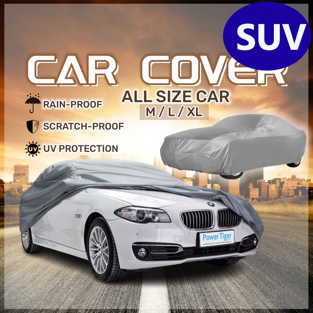 Universal Car Cover Outdoor All Weather Sun Protection Resistant ...