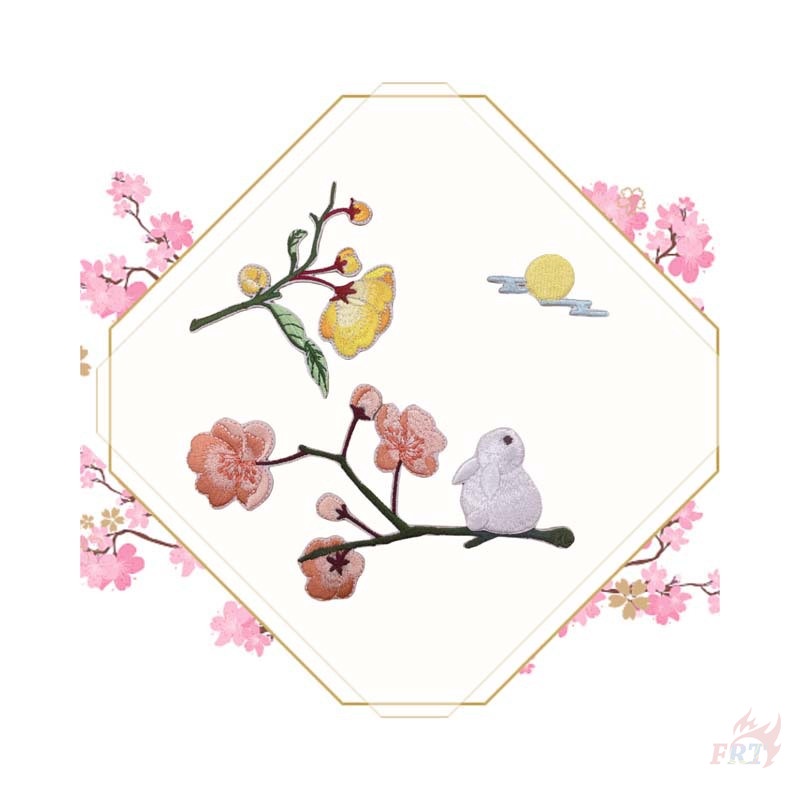 Jade Rabbit Admires The Moon & Flowers - Mid-Autumn Festival Self ...