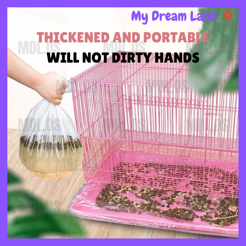 LOCAL DELIVERY-[BUY 10 FREE 10] RABBIT GUINEA PIG PET TRAY ELASTIC ...