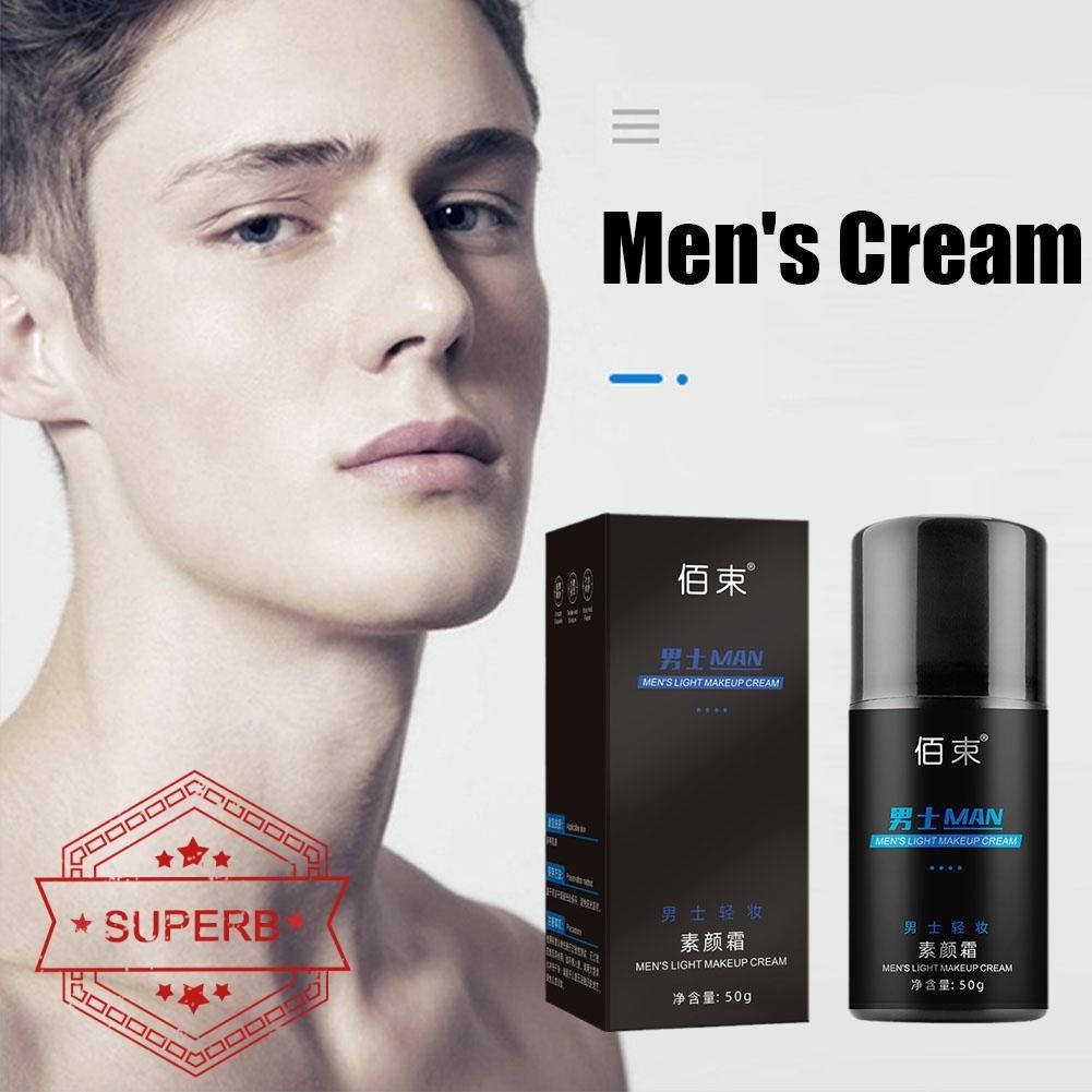 Men's Cream Waterproof Moisturizing Brightens Skin Lazy Makeup Cream ...
