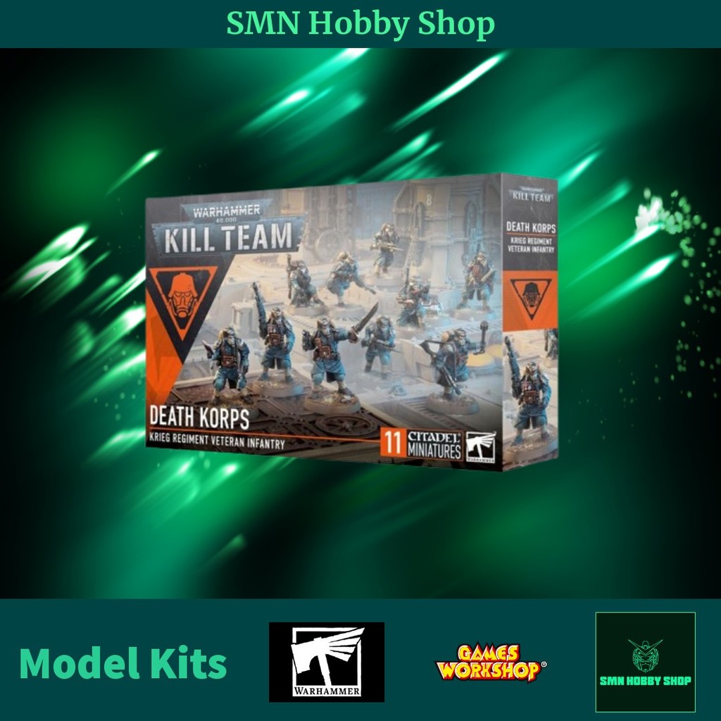 Miniature Kill Team Death Korps Krieg Regiment Veteran Infantry 11 ...