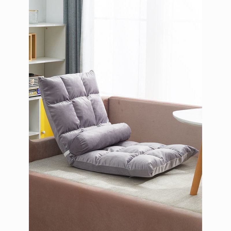 Lazy sofa tatami bed folding backrest bedroom bed on the ground student ...