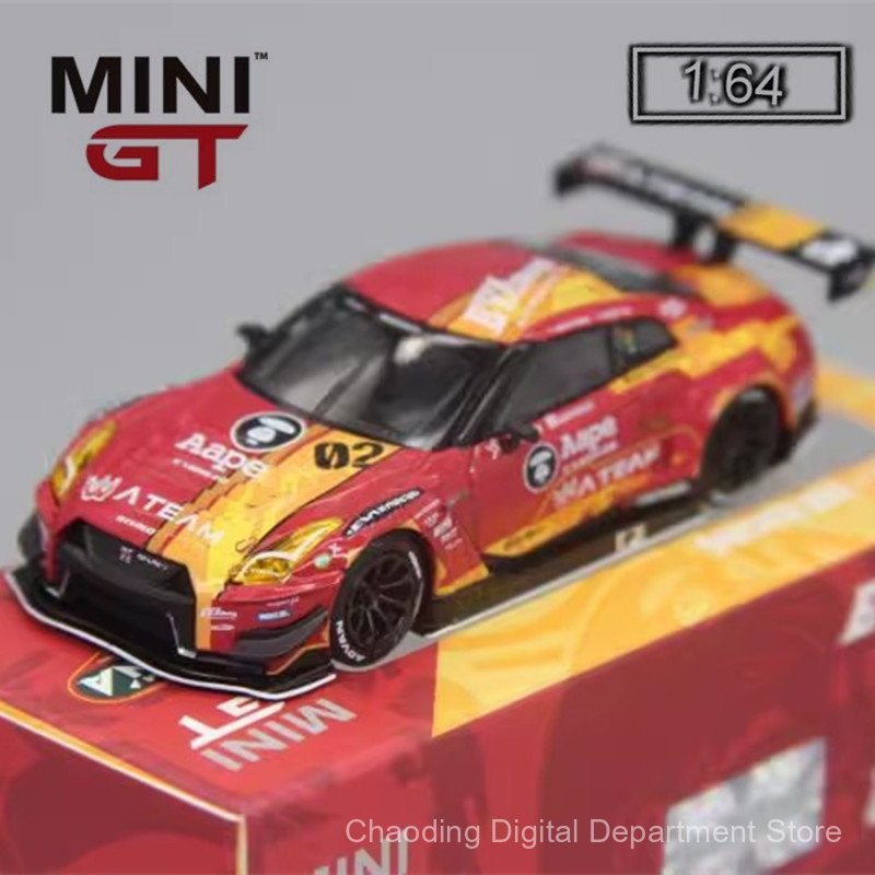 24h Shipping - TSM Mini GT 164 Alloy Japanese Sports Car Model R35 GT-R ...