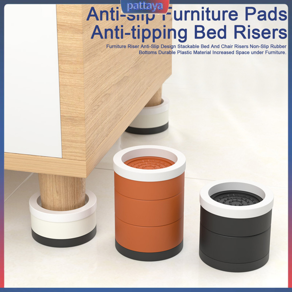 {pattaya} Stackable Furniture Boosters Anti-slip Furniture Pads ...