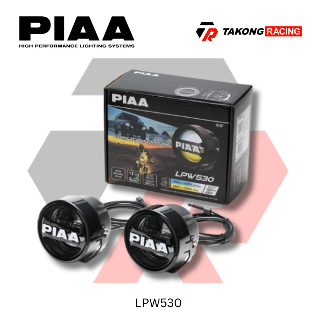 PIAA LPW530 3.5" LED White 6000K + Yellow 2500K Dual Color Driving Beam Kit | Shopee Malaysia