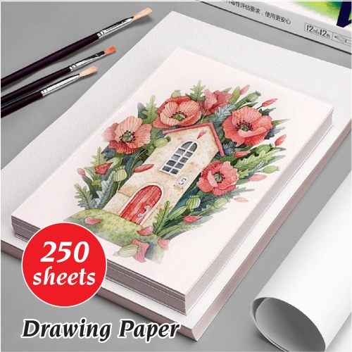 A3 Drawing Paper 135gsm 170gsm | Cartridge Paper | Kertas Seni Lukisan ...