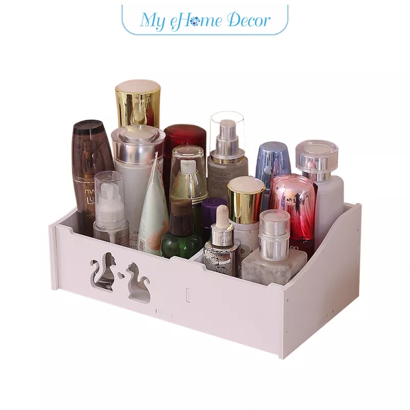 Desktop storage box tabletop rack bathroom cosmetics storage rack skin ...