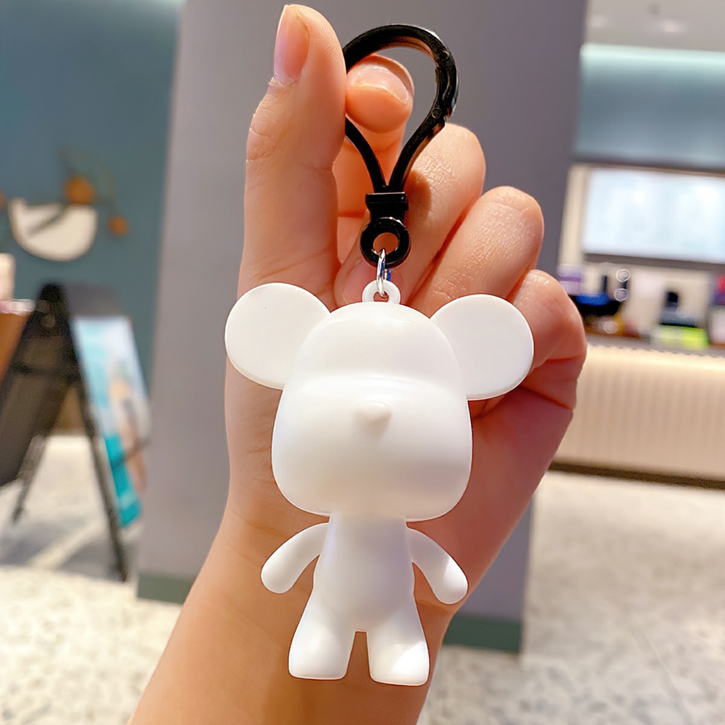 [HCM]Creative Coloring Bearbrick keychain - PANDORA | Shopee Malaysia