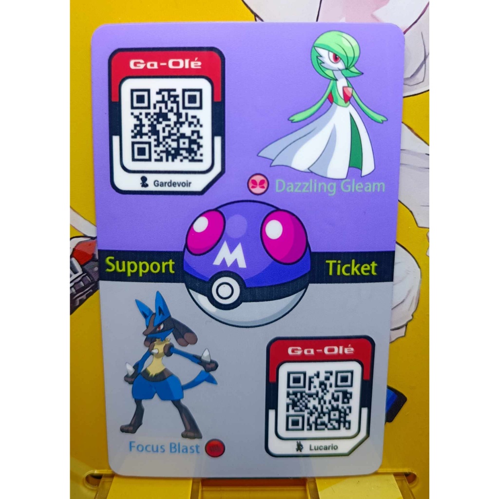 Pokemon Gaole Support Ticket | Shopee Malaysia