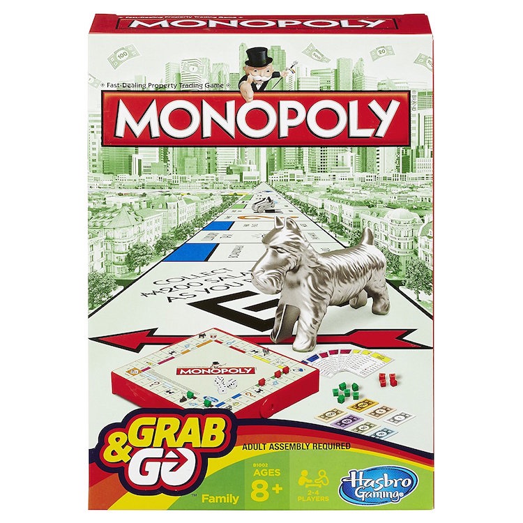 Hasbro Monopoly Grab and Go Game | Shopee Malaysia