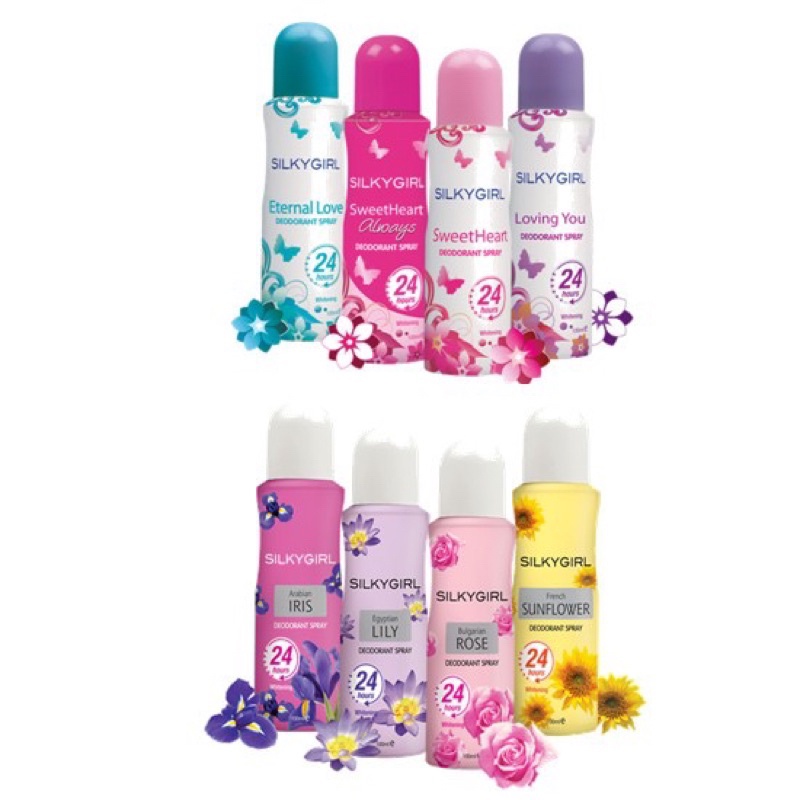 Silky Girl Deodorant Spray 100ml | Shopee Malaysia