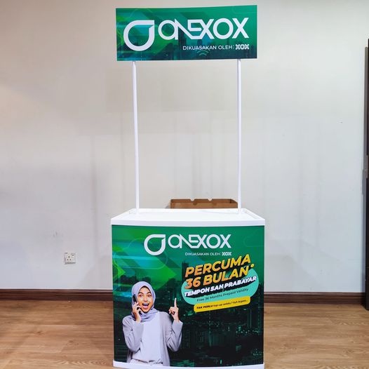 ONEXOX Counter Booth / PVC Portable Booth Counter / Fold-able PVC ...