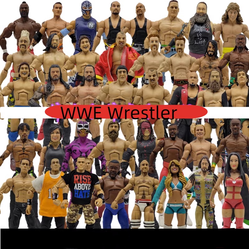 Mattel WWE Wrestler action figure 23cm Super action figure Model Collectible Doll Toy | Shopee ...
