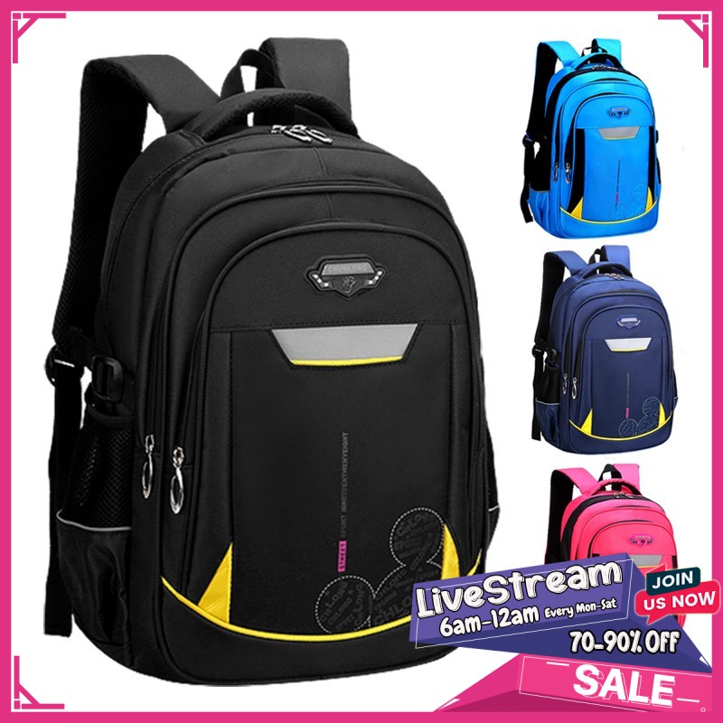 40/46cm School Bag Kids Beg Sekolah Lelaki Beg Sekolah Perempuan Beg ...