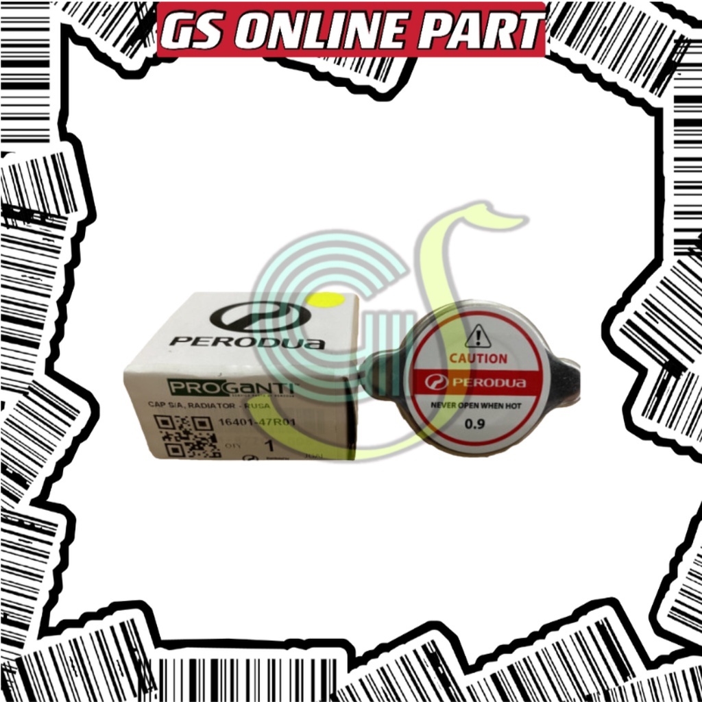 ORIGINAL RADIATOR CAP PERODUA RUSA,KEMBARA,MYVI 2005-2010,PROTON SAGA ...