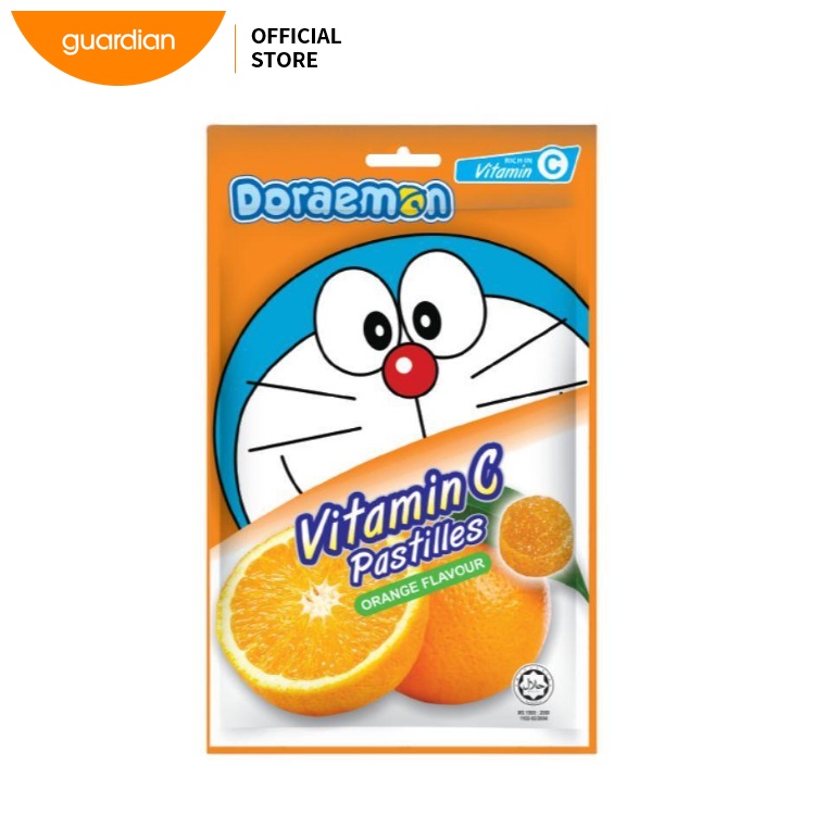 Doraemon Vitamin C Pastilles Orange 40g | Shopee Malaysia