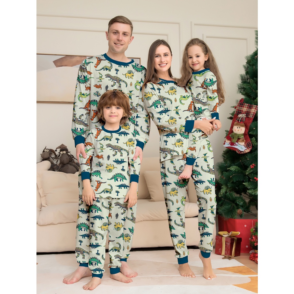 Christmas Family Matching Pajamas Mother Daughter Father Son Family ...
