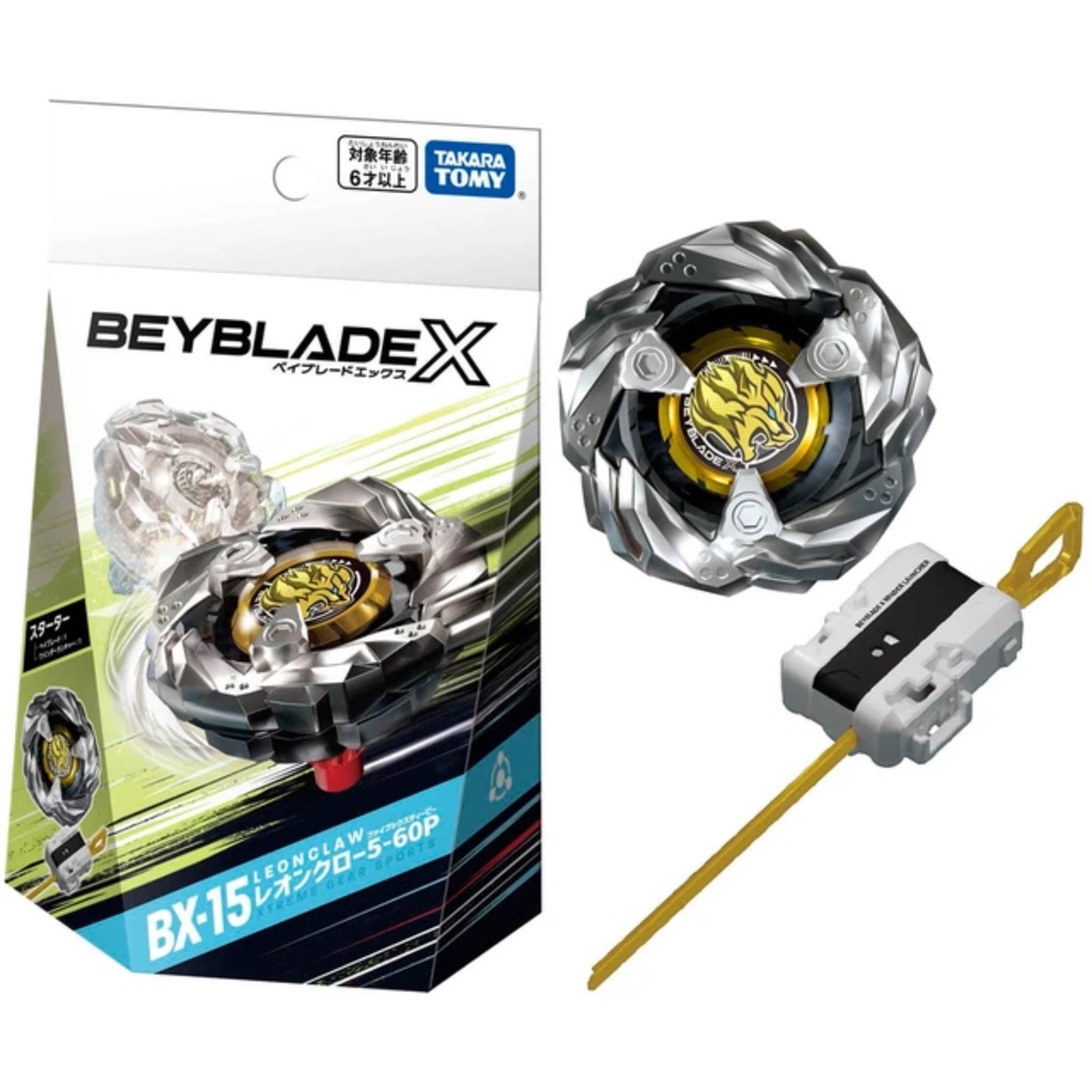 2023 Series Beyblade X Bx 15 Starter Leon Claw 5 60p With Launcher