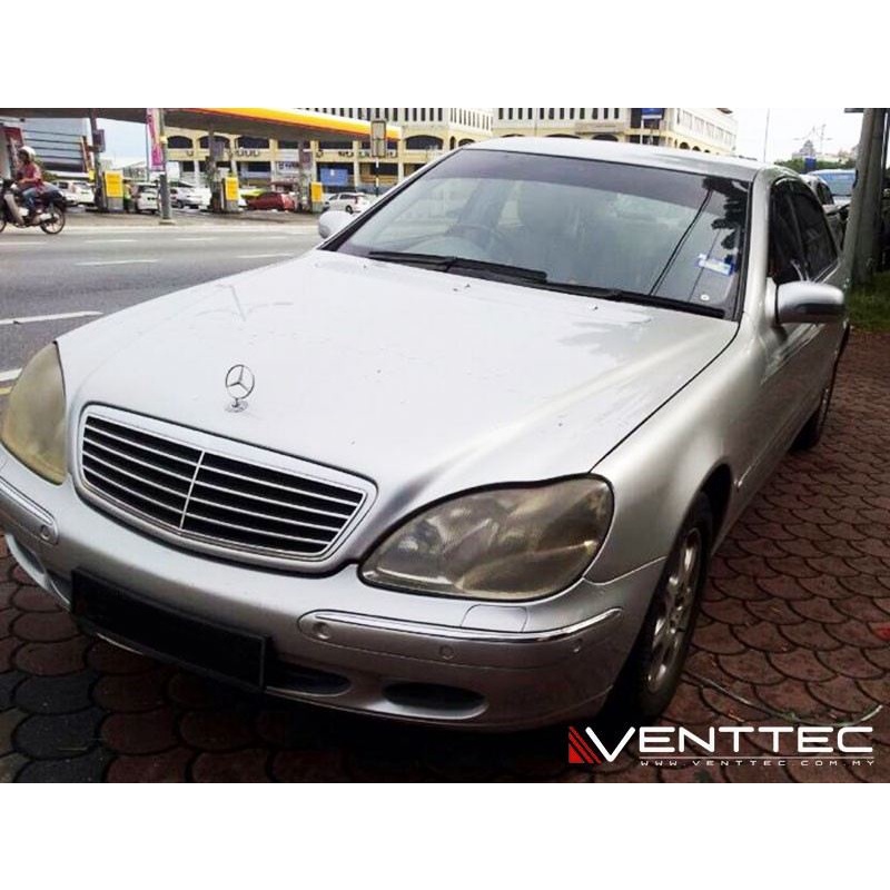 Mercedes S-Class W220 Sedan 1999-2006 (Long wheel Base) Venttec Door Visor | Shopee Malaysia