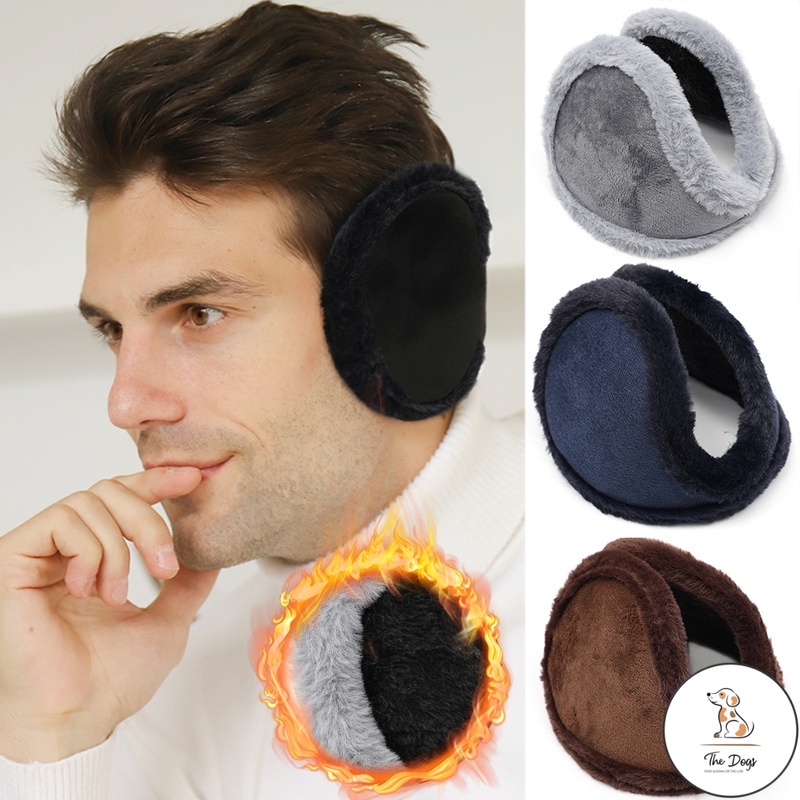 DC Women & Men Winter Windproof Thicken Plush Ear Muffs / Unisex Plush ...
