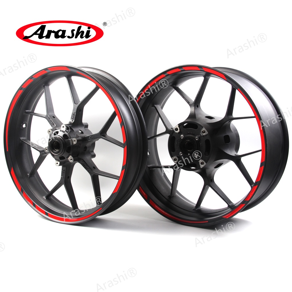 Motorcycle Sticker 17inch Front Rear Wheel Rim Sticker Decals ...