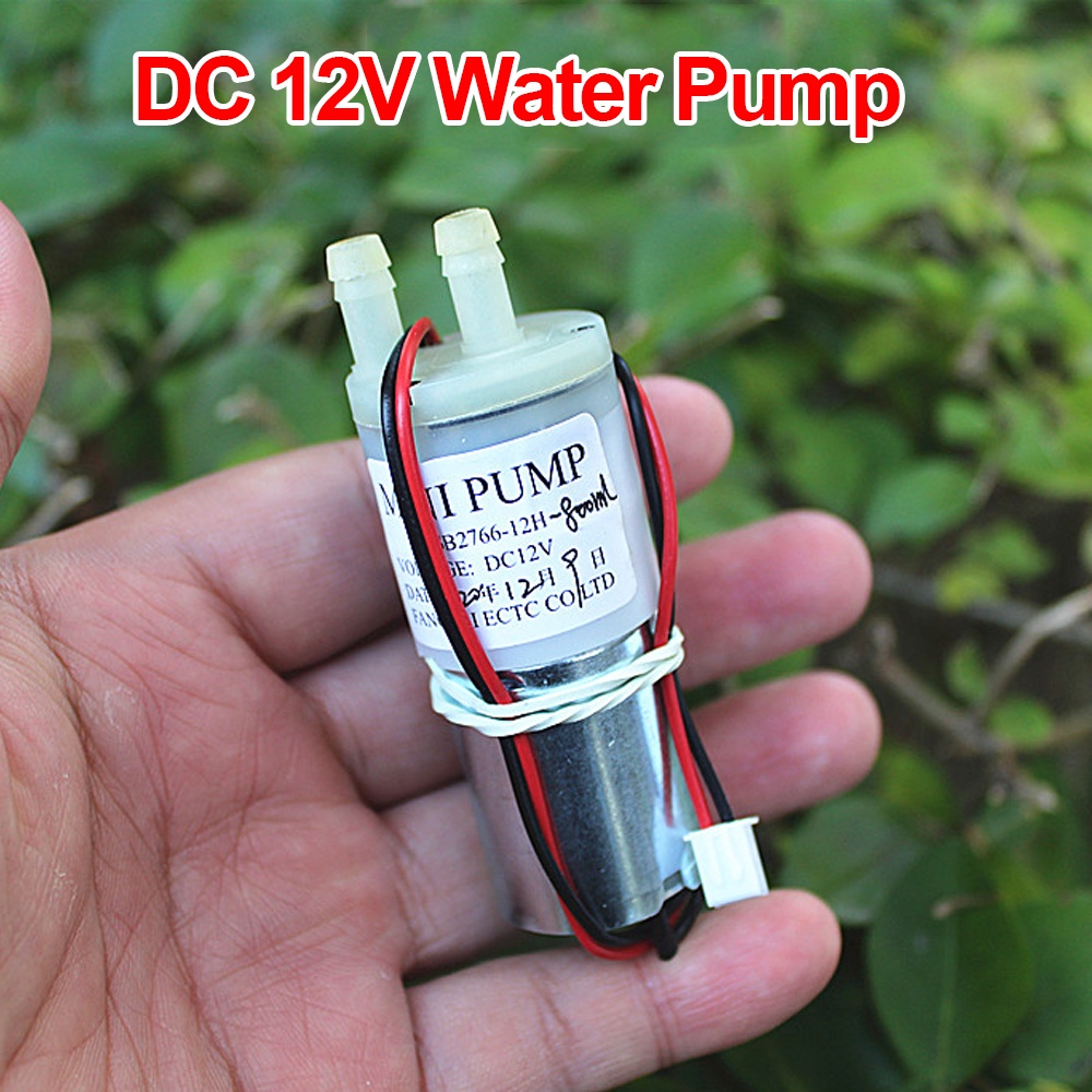 DC 7.4-12V Micro Diaphragm Water Pump 370 Motor Miniature Electric ...