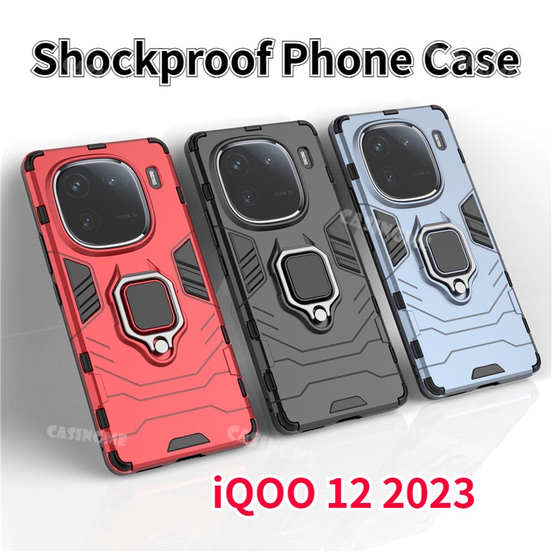 iQOO 12 2023 Hard Armor Shockproof Casing For iQOO 12 5G iQOO12 11 iQOO11 4G 5G 2023 Housing ...