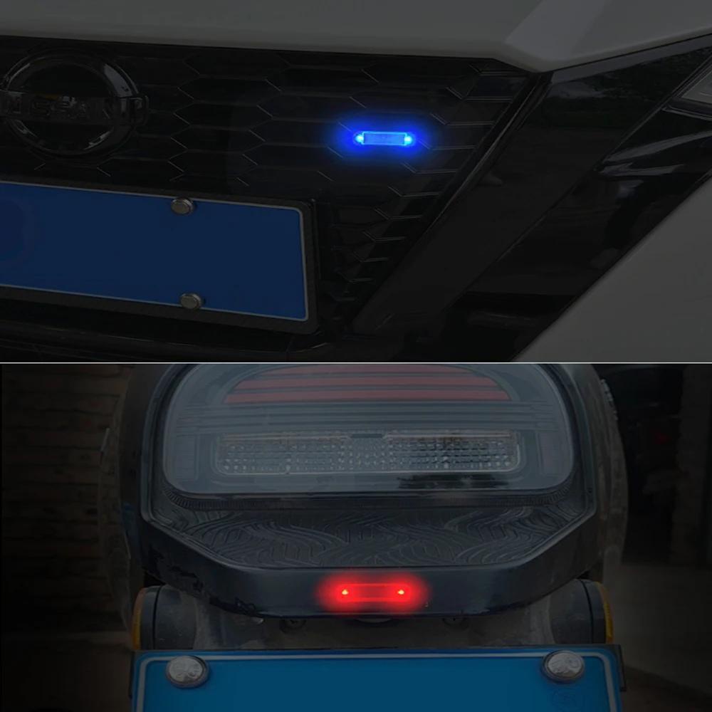 Solar warning light car rear collision prevention free breathing light ...