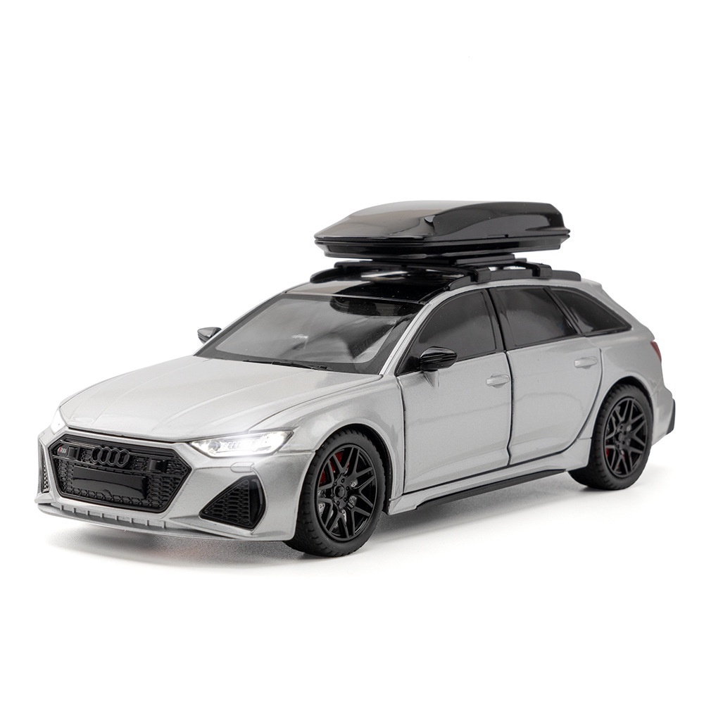1:24 Audi RS6 SUV Modified version Metal Alloy Toys Car Model Diecast ...