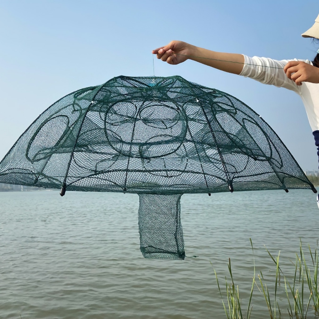 Bagua Net for Catching Fish, Trach, Eel, Crab, Shrimp, umbrella cage ...