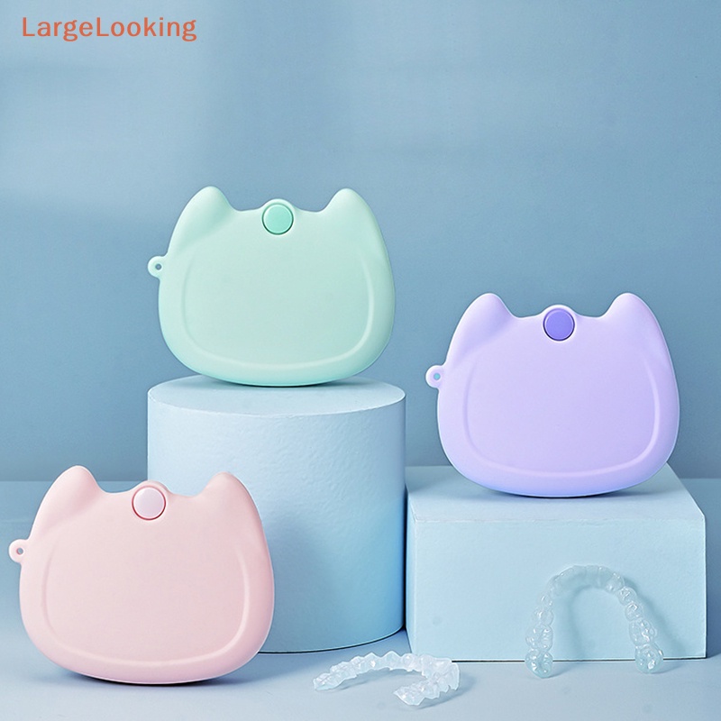 [LargeLooking] Orthodontic Retainer Tooth Braces Box Soaking Container ...