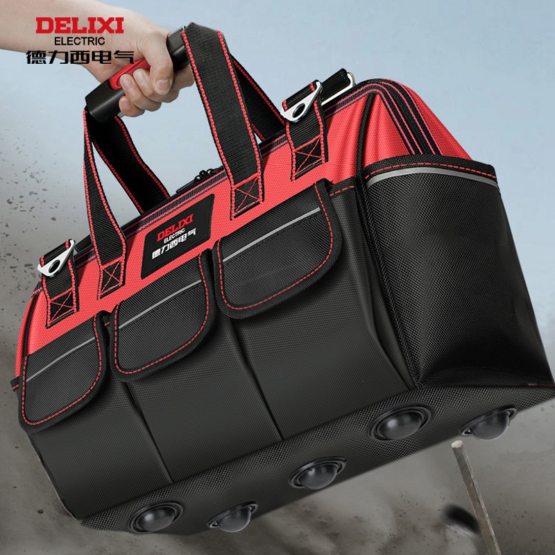 DELIXI ELECTRIC Waterproof Tool Bag for Men/Women,Heavy Duty ...